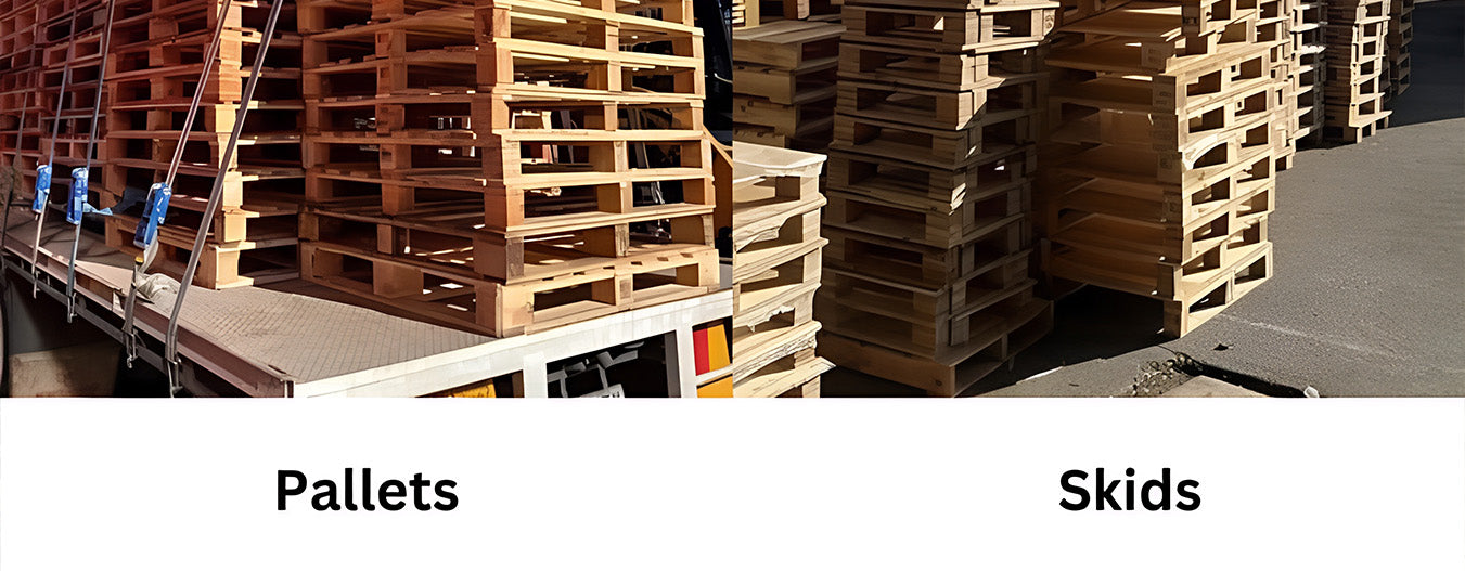 Skid vs Pallet: Differences and Similarities – Top Pallets