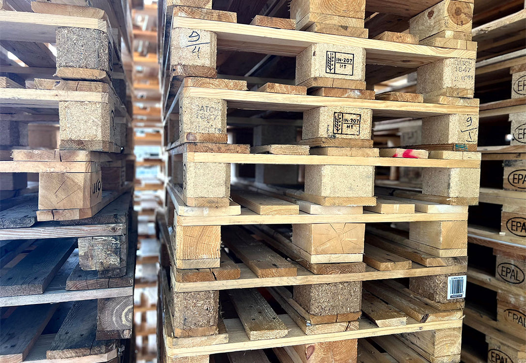 Small Skid Pallets by Top Pallets - Efficient Space Utilization